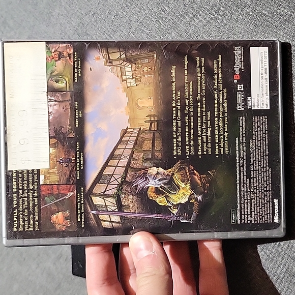 Video Games & Consoles | Elder Scrolls Iii Morrowind Microsoft Xbox 202 ...